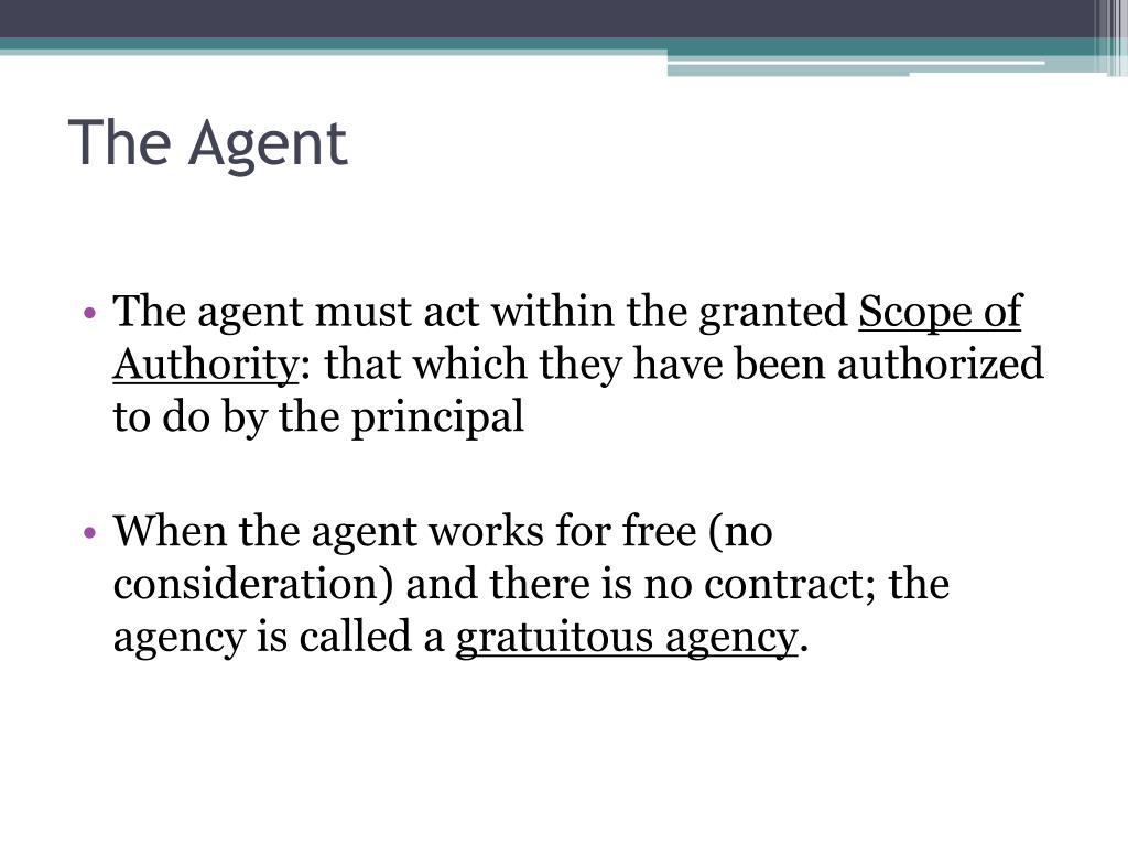 PPT - Agency and Employment Law PowerPoint Presentation, free download ...