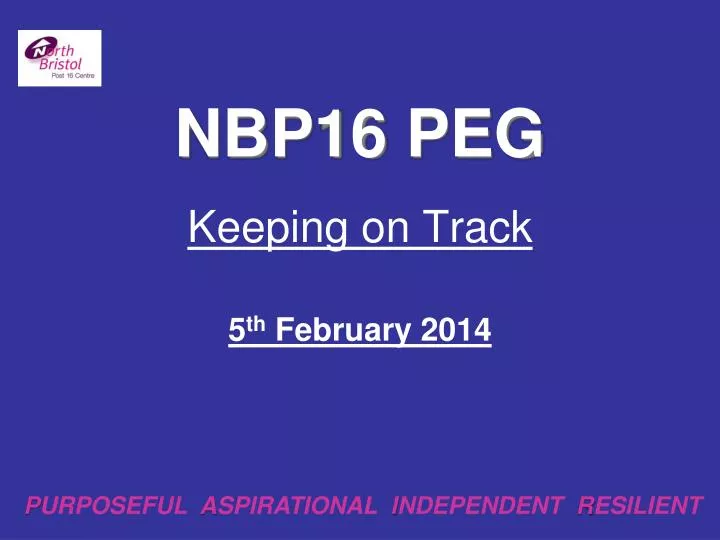 PPT - Keeping on Track PowerPoint Presentation, free download - ID:3101566