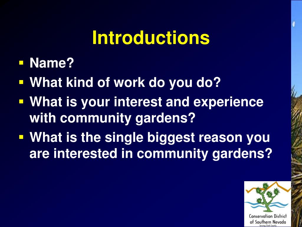 PPT - Community Garden Steering Committee Meeting PowerPoint ...