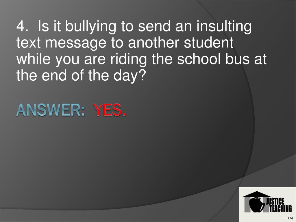 PPT - BULLIES Who bullies are, what bullying is, and how we stop it ...