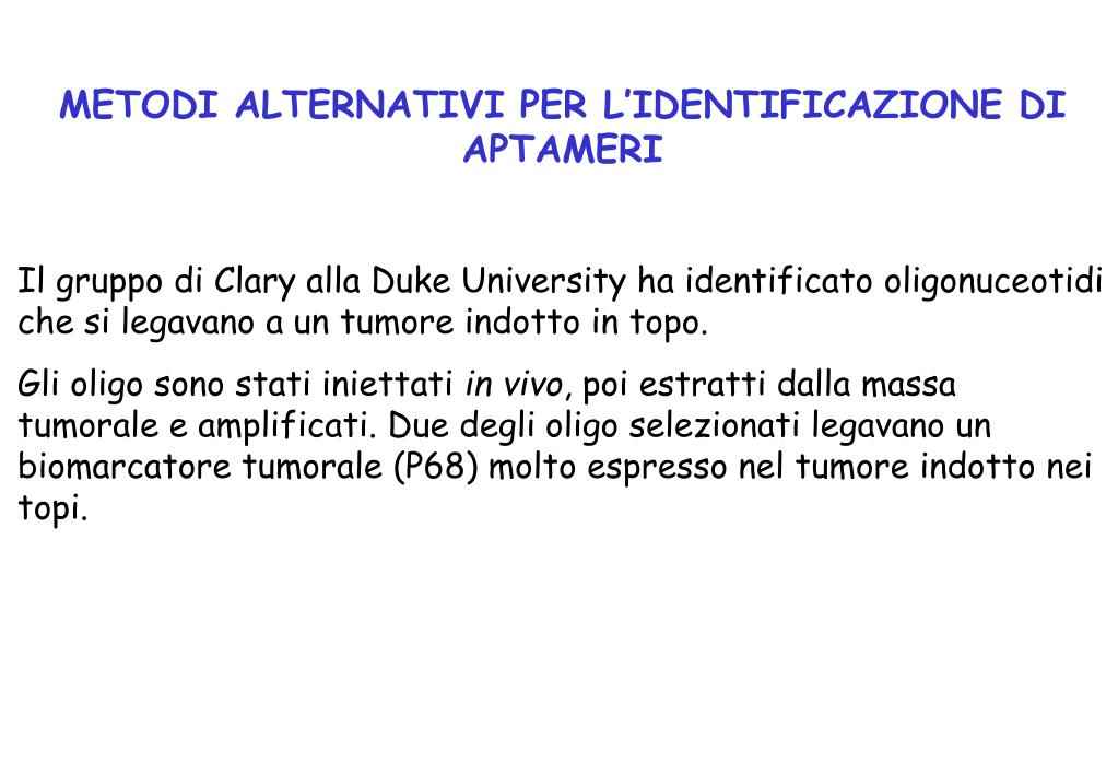PPT - BIOTECNOLOGIE FARMACOLOGICHE AA 20010-11 LEZIONE 17 Acidi ...
