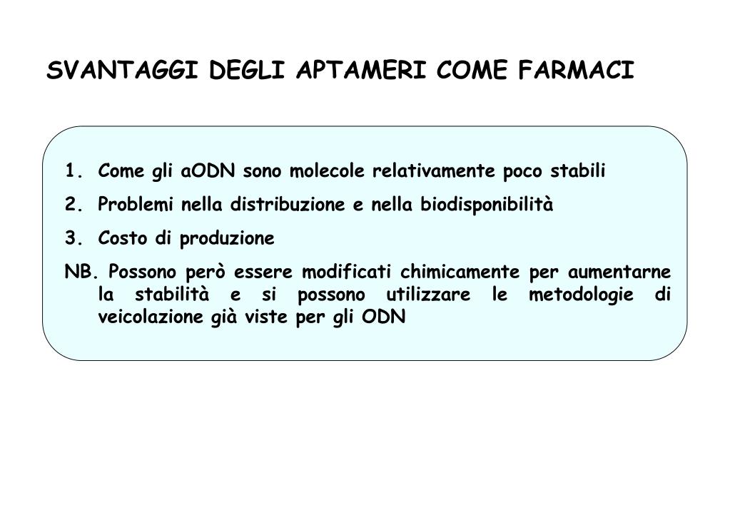 PPT - BIOTECNOLOGIE FARMACOLOGICHE AA 20010-11 LEZIONE 17 Acidi ...