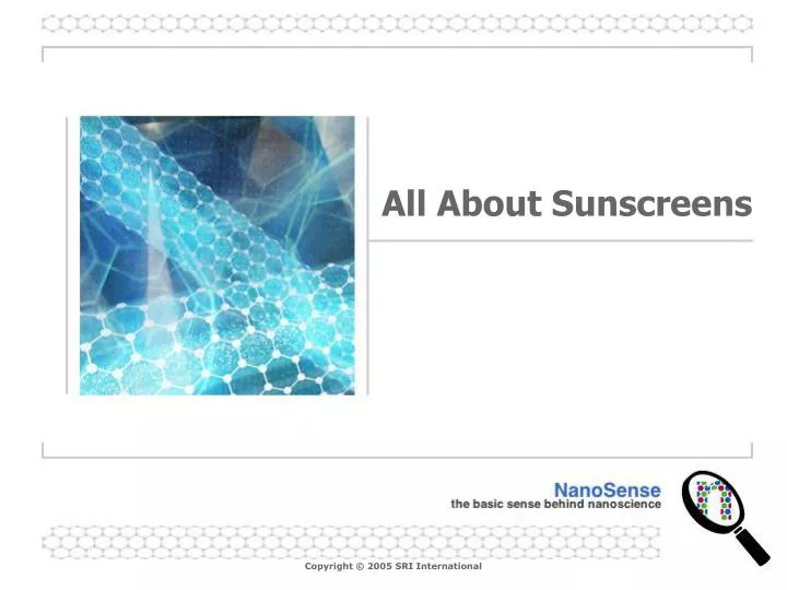 PPT - All About Sunscreens PowerPoint Presentation, free download - ID ...