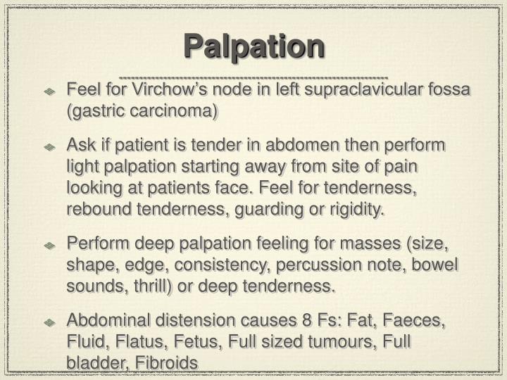 PPT - Abdominal Examination PowerPoint Presentation - ID:3102134