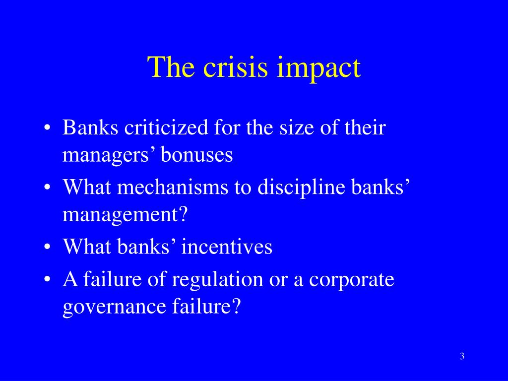 PPT - Post-crisis Banks’ Corporate Governance PowerPoint Presentation ...