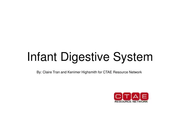 PPT - Infant Digestive System PowerPoint Presentation, free download ...