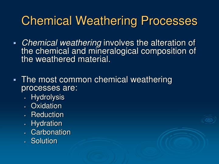 PPT - Weathering PowerPoint Presentation - ID:3103239