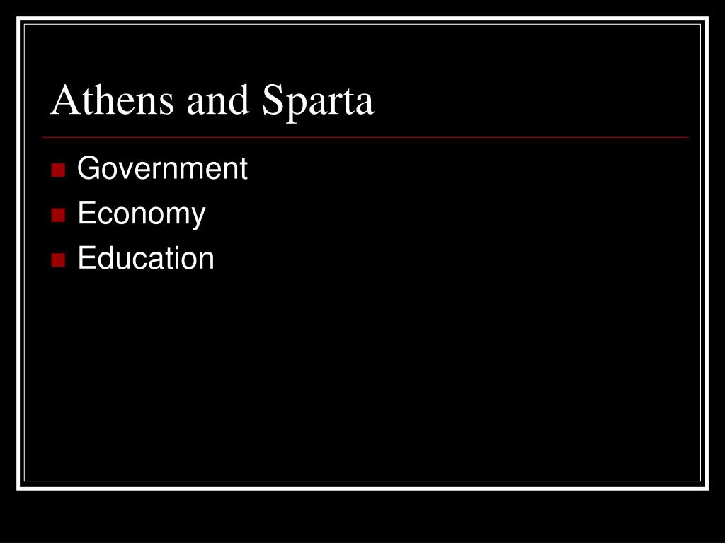 PPT - Life in Two City-States: Athens and Sparta PowerPoint ...