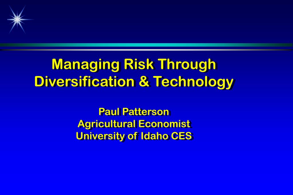 PPT - Pacific Northwest & Alaska Risk Management Education Regional ...