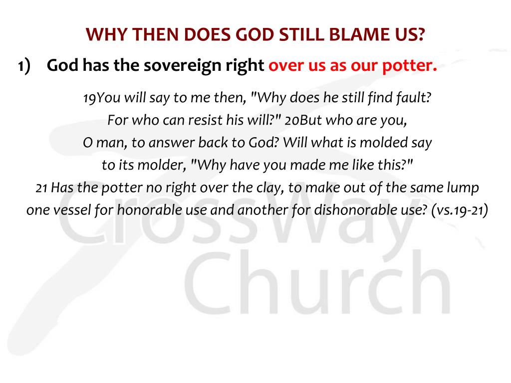 PPT - Sovereignty of God and Human Responsibility PowerPoint ...