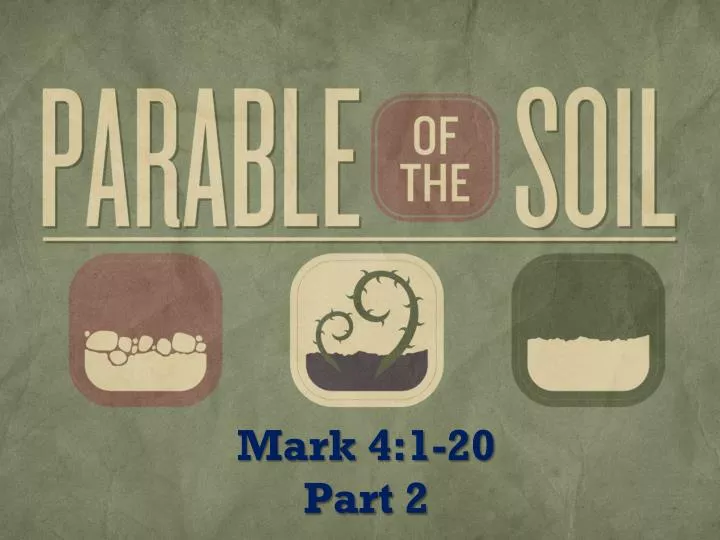 PPT - Mark 4:1-20 Part 2 PowerPoint Presentation, free download - ID ...
