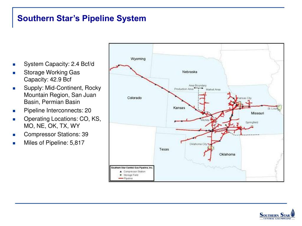 PPT - Southern Star Central Gas Pipeline, Inc August 31, 2005 ...