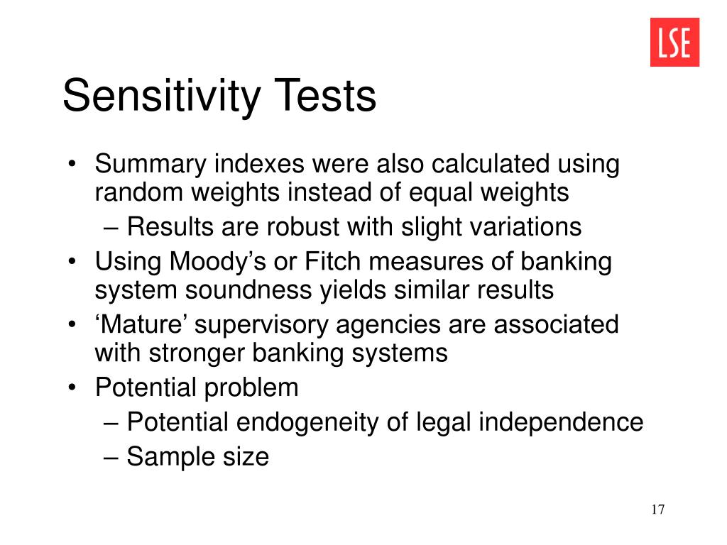 PPT - Bank Supervisor Independence and the Health of Banking Systems ...