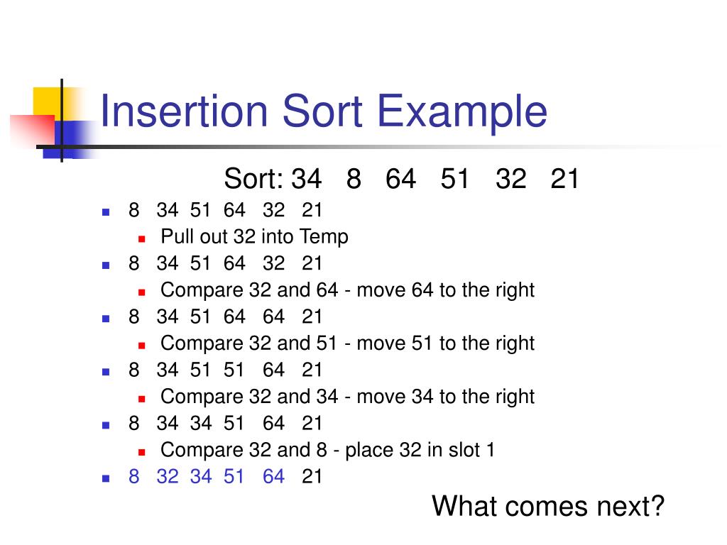 PPT - Selection Sort, Insertion Sort, Bubble, & Shellsort PowerPoint ... PPT - Selection Sort, Insertion Sort, Bubble, & Shellsort PowerPoint ...