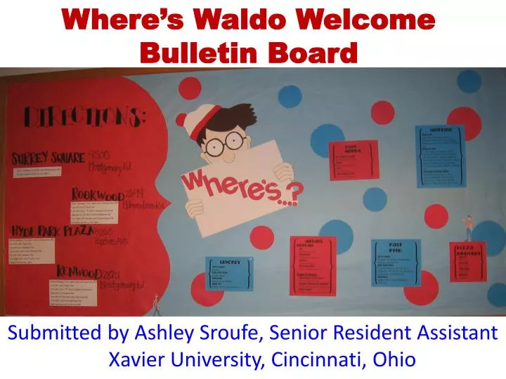 PPT - Where’s Waldo Welcome Bulletin Board PowerPoint Presentation ...