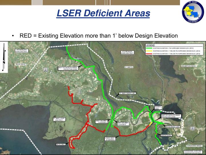 PPT - Bayou Chene Flood Protection & Diversion Structure and Levee ...
