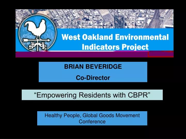 PPT - BRIAN BEVERIDGE Co-Director PowerPoint Presentation, free ...