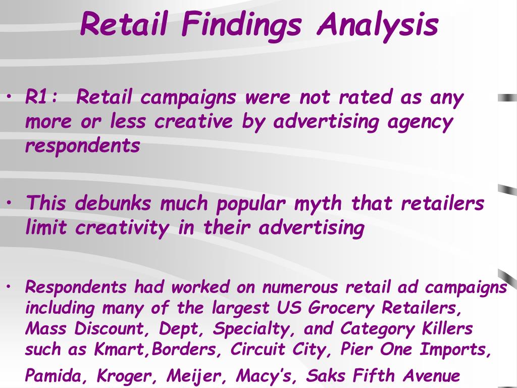 PPT - Retail Advertising Creativity in the Real World: Live from New ...