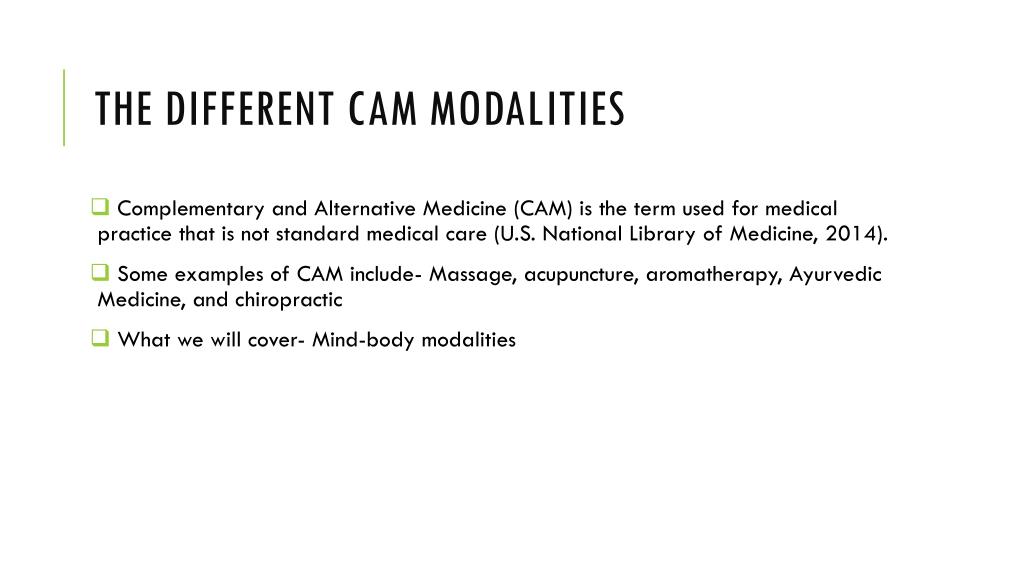 PPT - Yoga and other mind-body modalities PowerPoint Presentation, free ...