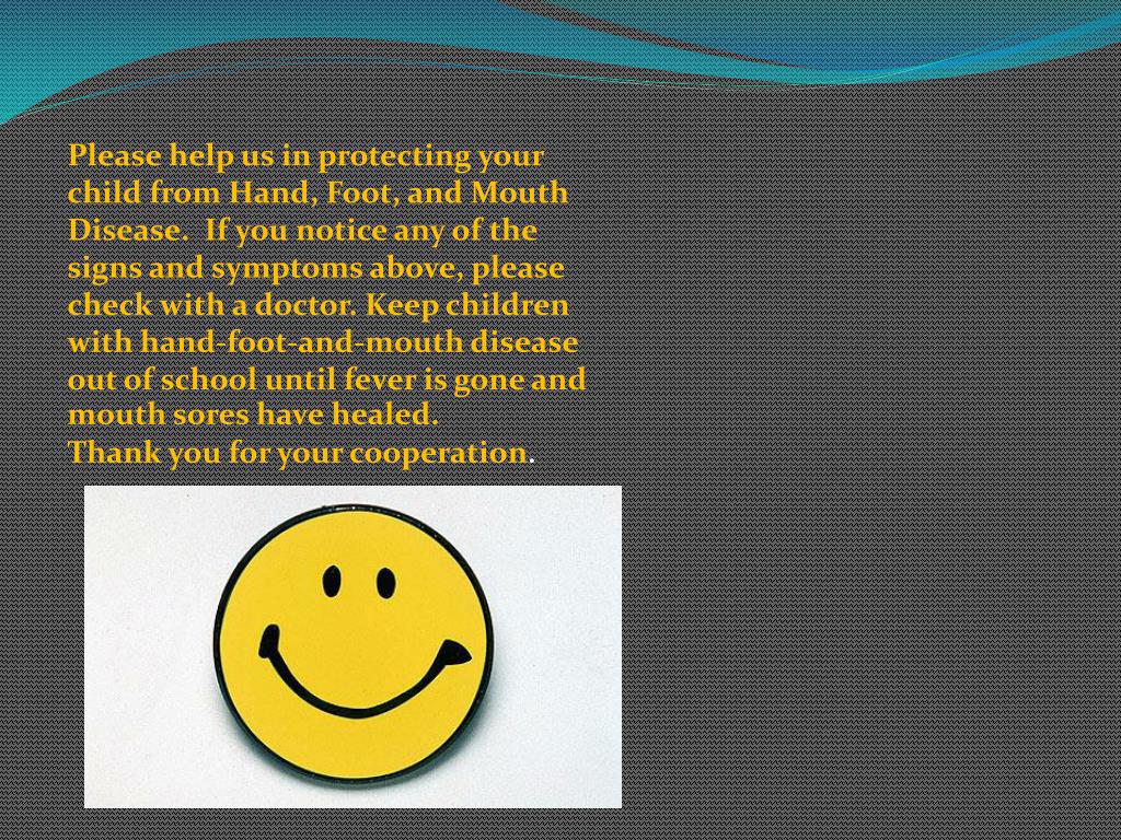 PPT - Hand - foot - and - mouth disease PowerPoint Presentation, free ...
