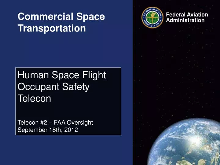 PPT - Federal Aviation Administration PowerPoint Presentation, free ...
