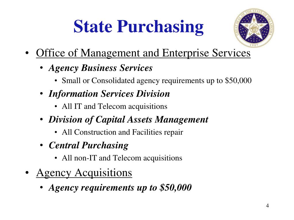 PPT - Steve Hagar State Purchasing Deputy Director Office of Management ...