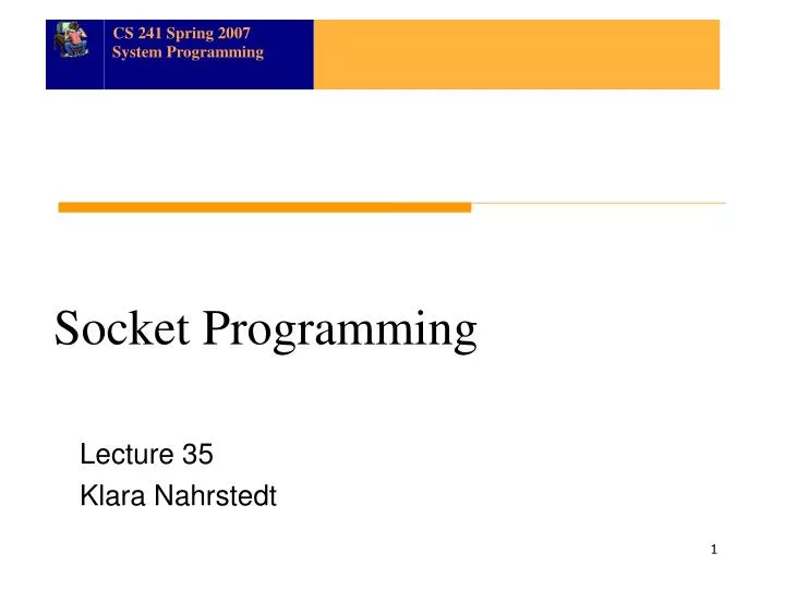 PPT - Socket Programming PowerPoint Presentation, free download - ID ...