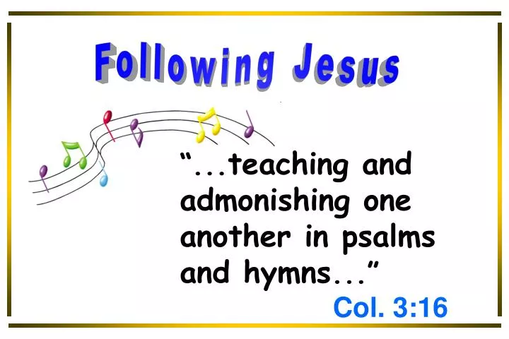 PPT - Following Jesus PowerPoint Presentation, free download - ID:3106422