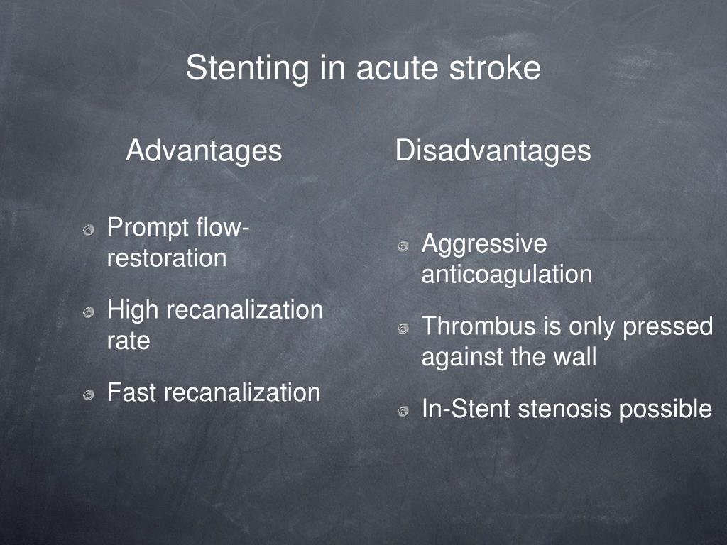 PPT - Stent-Assisted Mechanical Recanalization for Acute Intracerebral ...