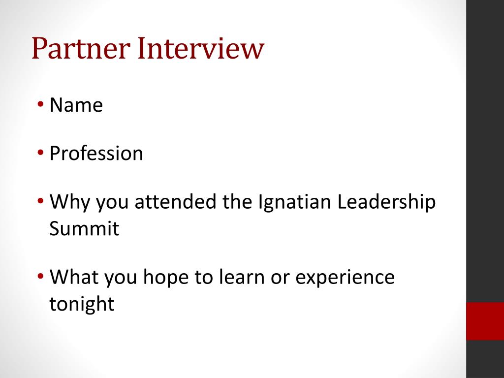 PPT - Ignatian Leadership in Today’s World PowerPoint Presentation ...