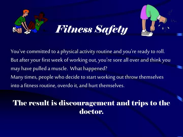 PPT - Fitness Safety PowerPoint Presentation, free download - ID:3106805