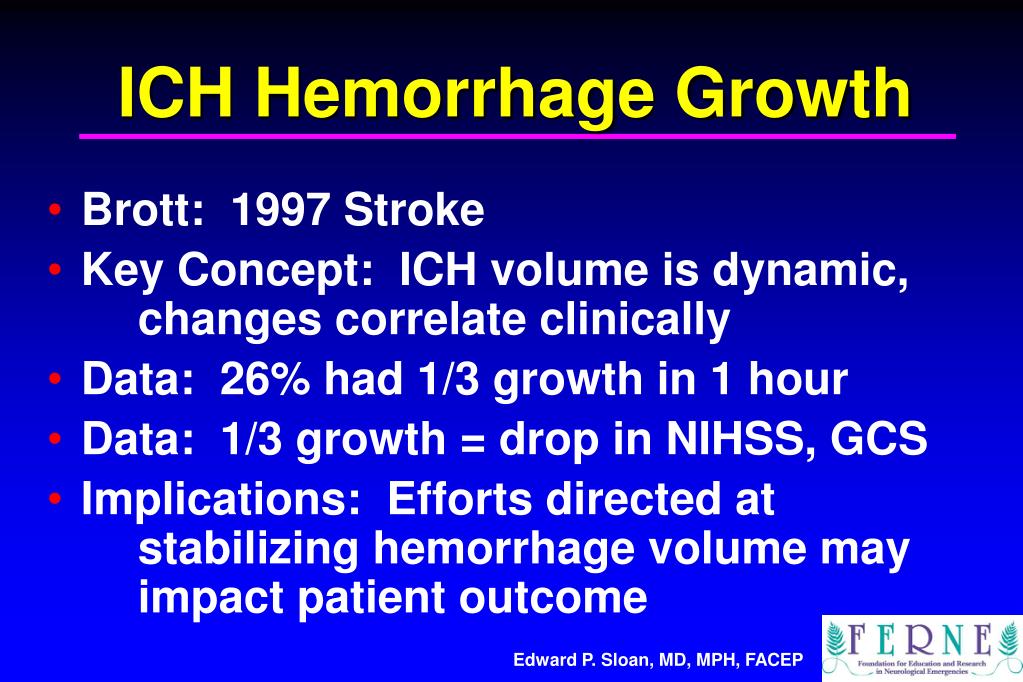 PPT - Diagnosing & Treating Emergency Department CNS Hemorrhage ...