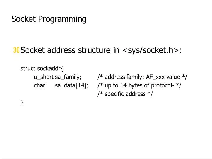 Ppt Socket Programming Powerpoint Presentation Free Download Id 5678