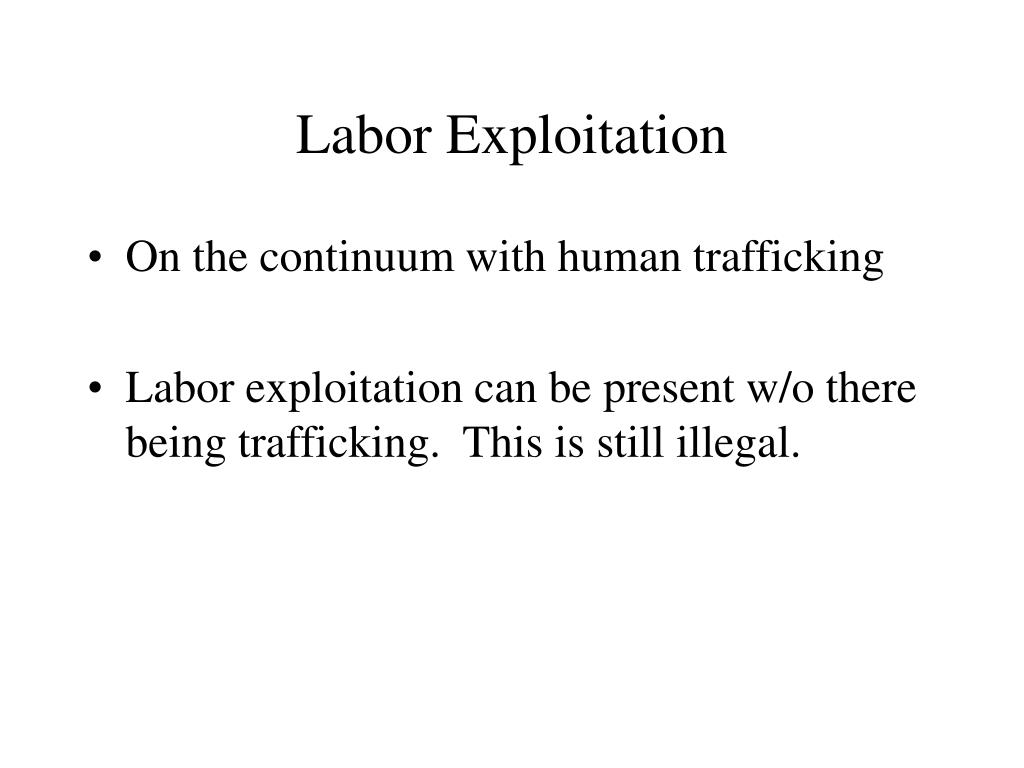 PPT - Human Trafficking Information for ESOL Teachers PowerPoint ...