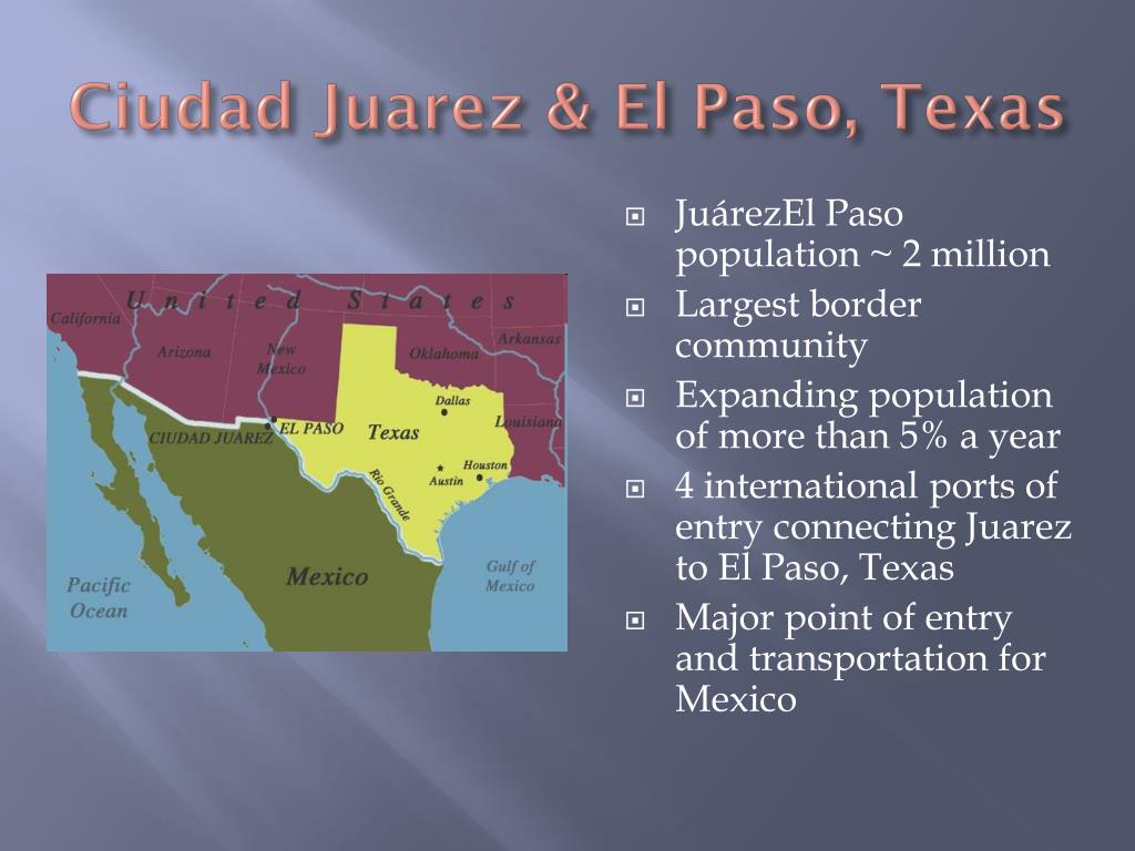 PPT - Maquiladoras & Drug Trafficking in Mexican Border Towns ...