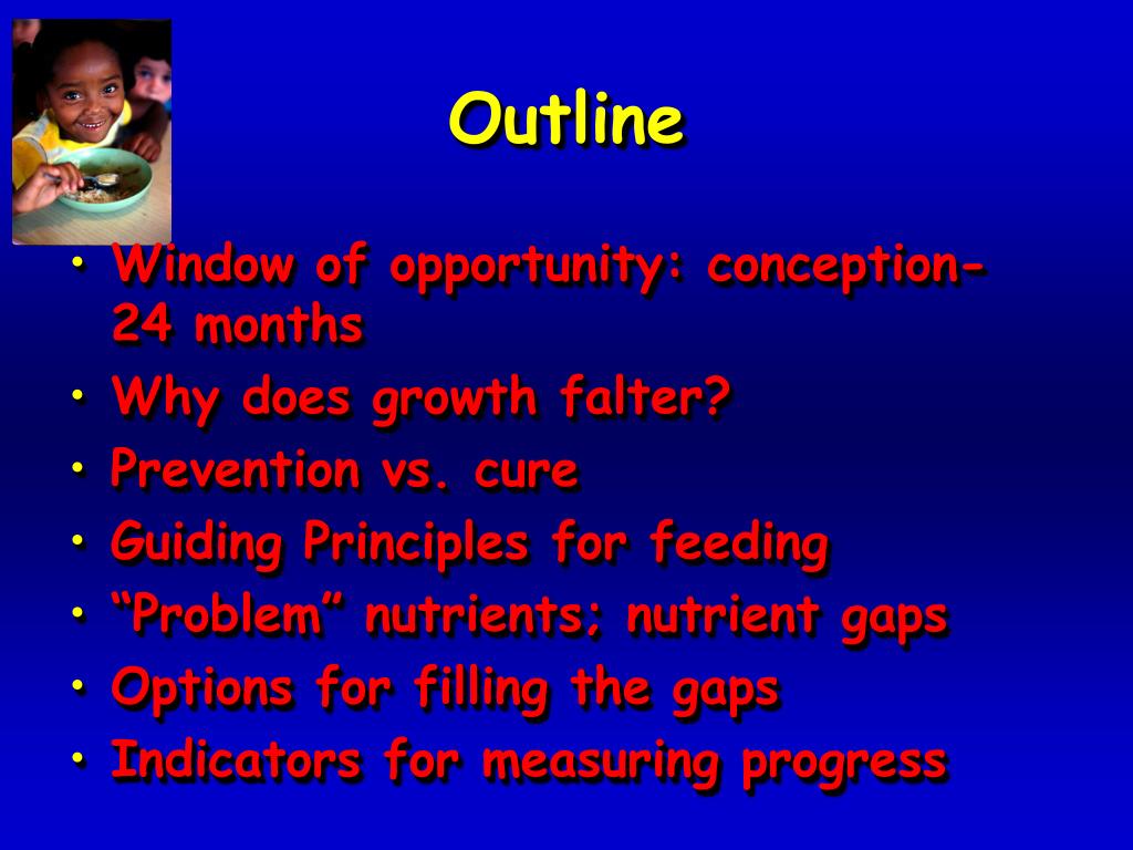 PPT - Strategies for Addressing Chronic Malnutrition in Infants and ...
