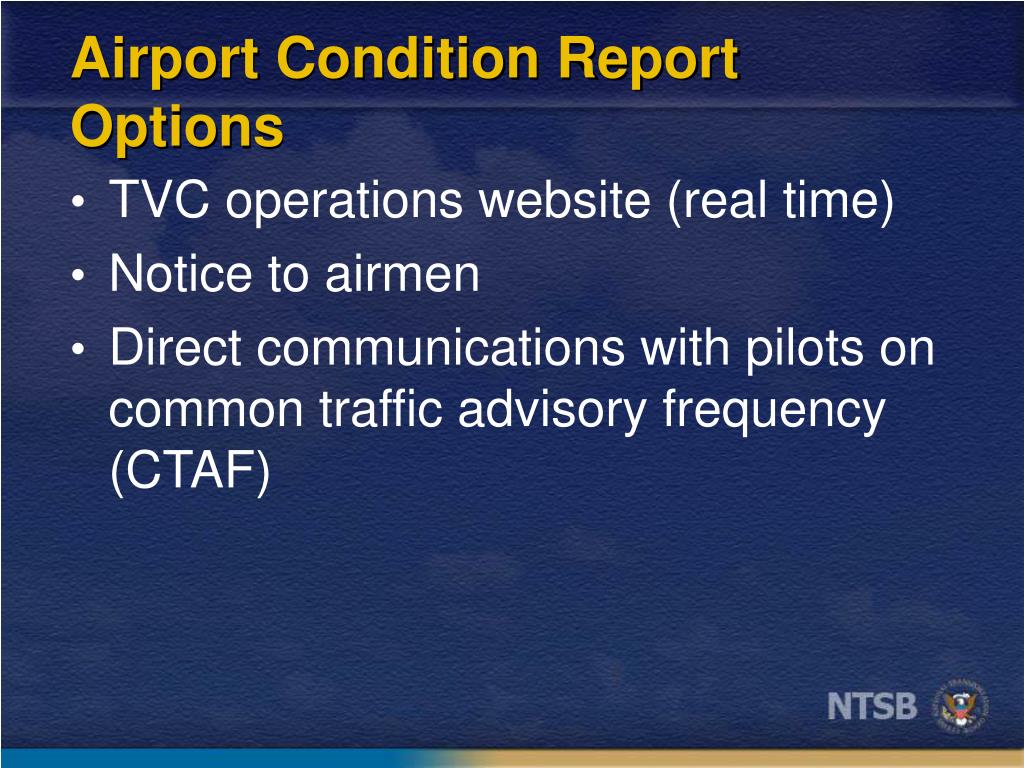 PPT - Airport and Survival Issues PowerPoint Presentation, free ...