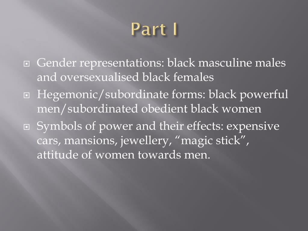 PPT - Gender, masculinity and music videos PowerPoint Presentation ...