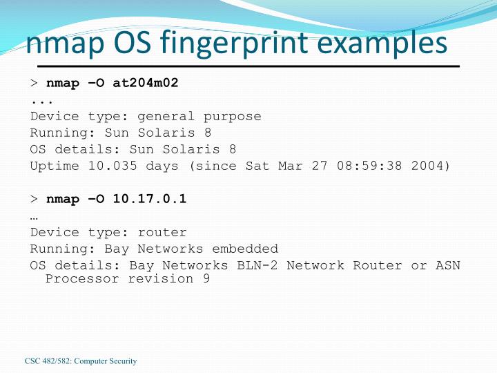 PPT - CSC 482/582: Computer Security PowerPoint Presentation - ID:3107915