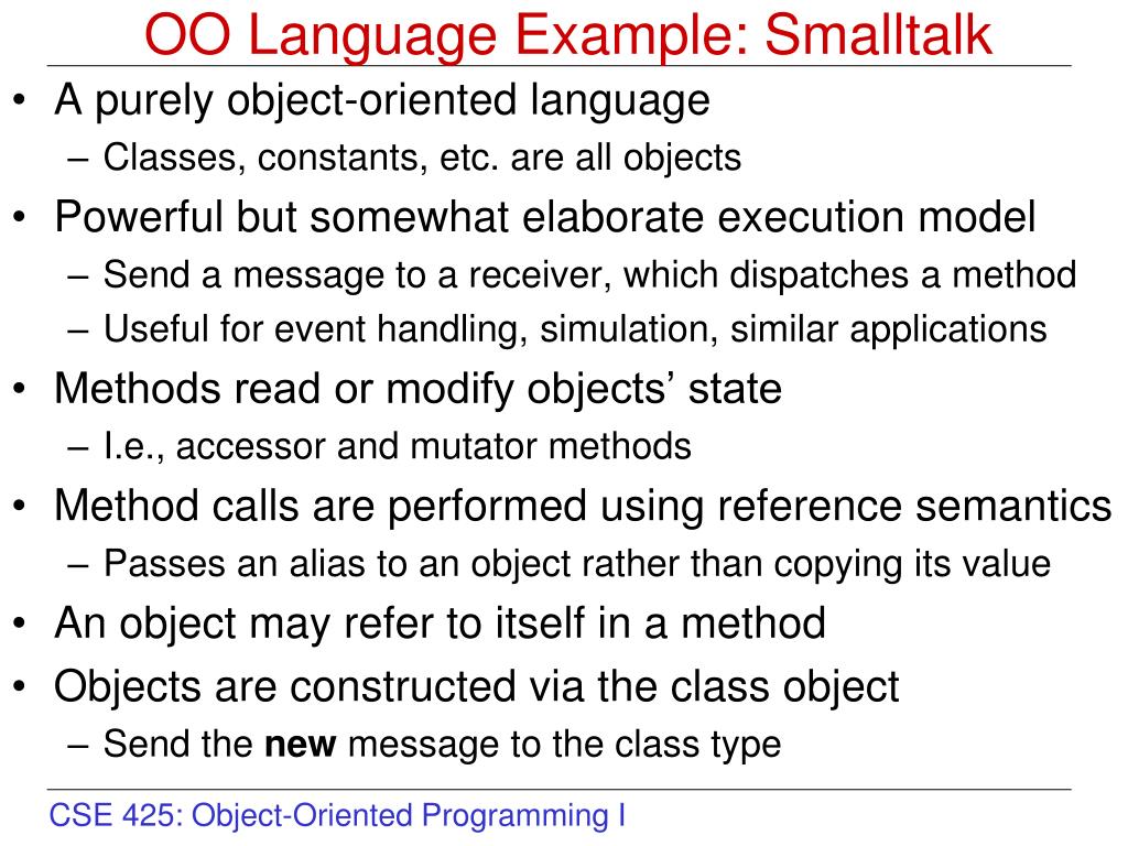 Ppt Object Oriented Programming Paradigm And Design Methods In Various Languages Powerpoint