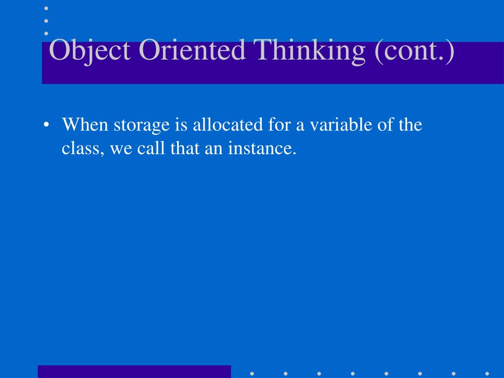Ppt Object Oriented Programming Chapter 7 Programming Languages By Ravi Sethi Powerpoint