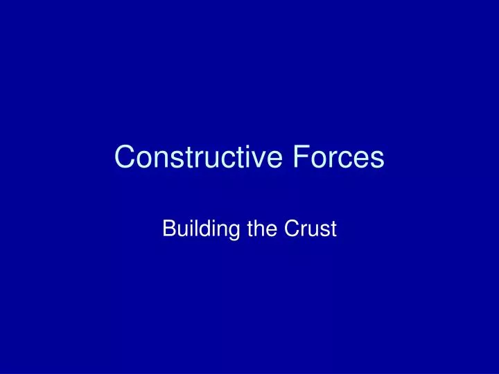 PPT - Constructive Forces PowerPoint Presentation, free download - ID ...
