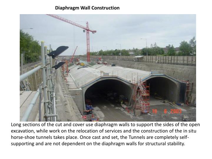PPT - Diaphragm Wall Construction PowerPoint Presentation - ID:3108595