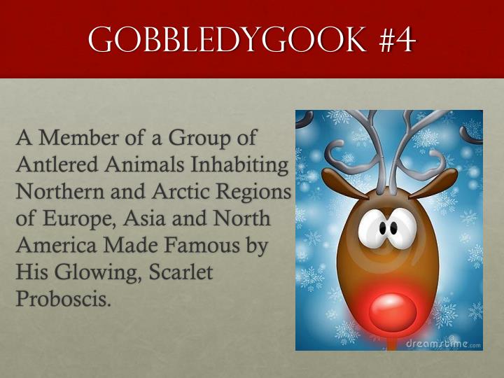 PPT - Christmas Song Titles In Gobbledygook! PowerPoint Presentation - ID:3108741