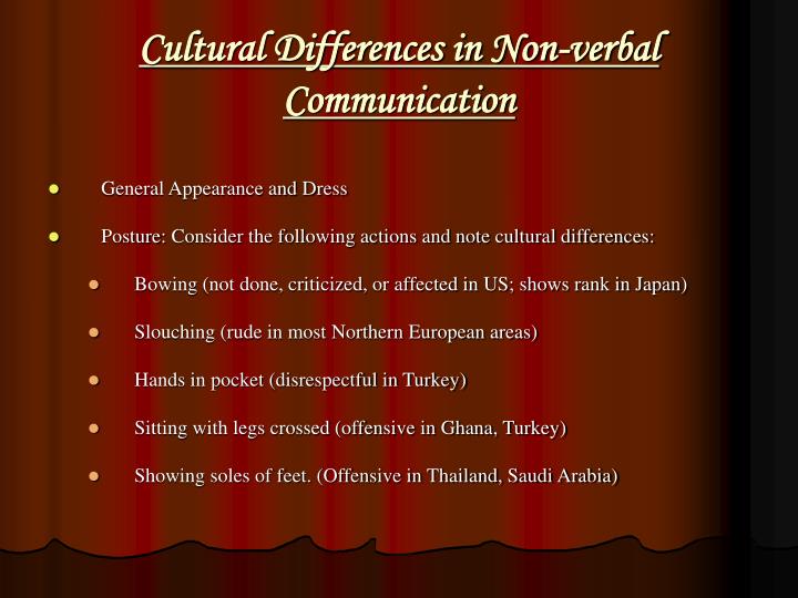 PPT - NON-VERBAL COMMUNICATION PowerPoint Presentation - ID:3108771