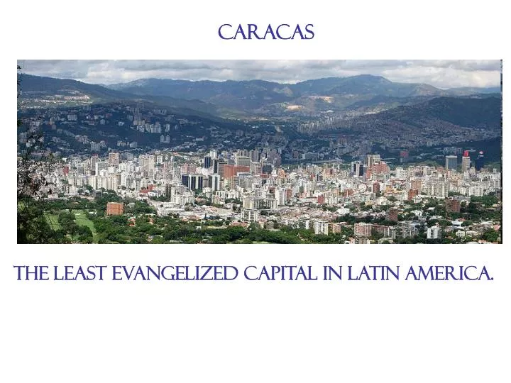 PPT - Caracas PowerPoint Presentation, free download - ID:3108853