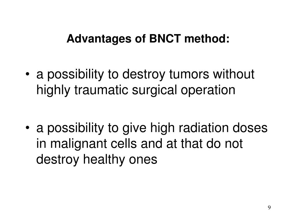PPT - Neutron Source For Neutron Capture Therapy Of Cancer Tissues At ...