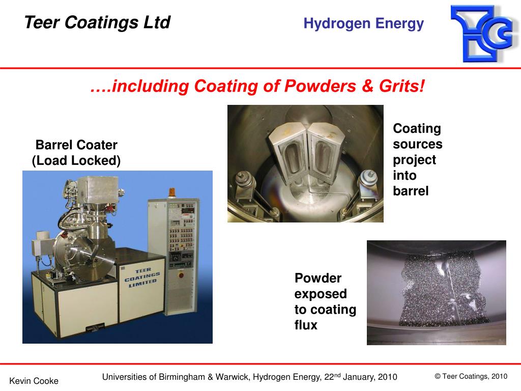 PPT - Teer Coatings Limited Coatings for Fuel Cells & Hydrogen ...