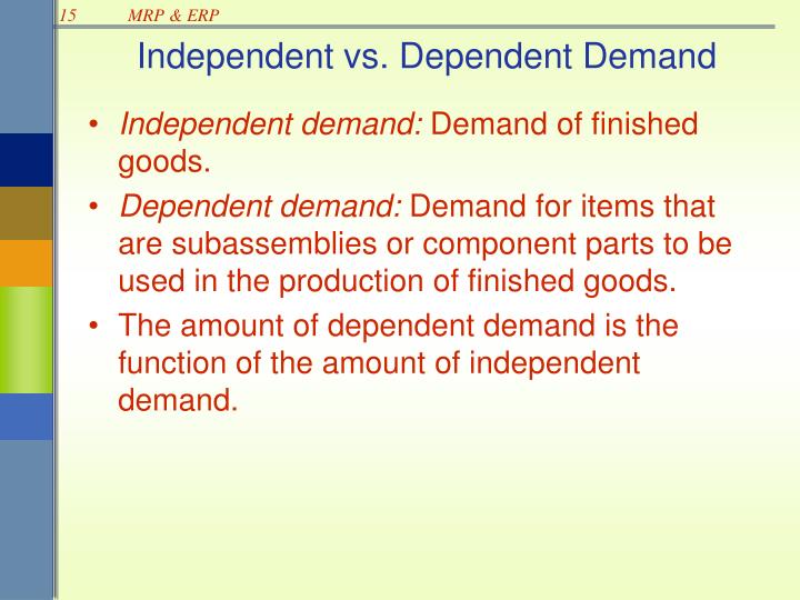 PPT - MRP, MRP II, and ERP PowerPoint Presentation - ID:3109841