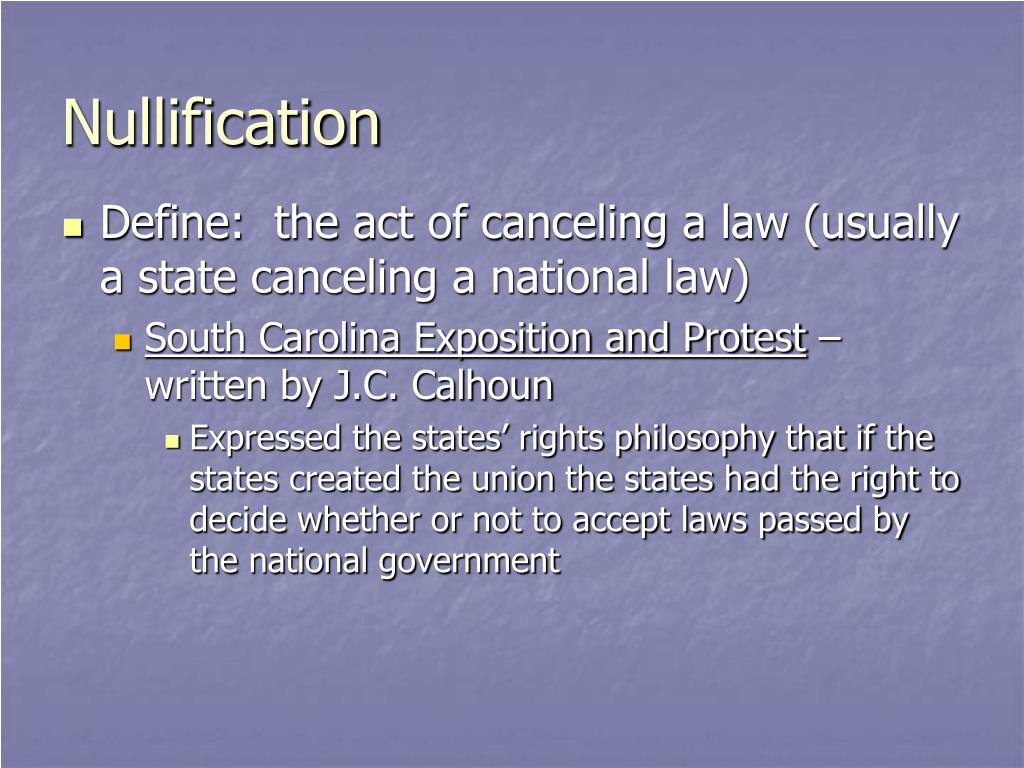 PPT - The Age of Andrew Jackson Nationalism to Sectionalism PowerPoint ...